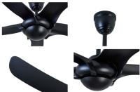 China ECO 52 European Ceiling Fans With 5 ABS Blades Remote Control for sale