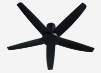 China ECO Fans 56 Inch Modern Black DC Motor Ceiling Fan For Office for sale