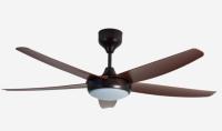 China Gold 56 Inch Modern DC Motor Ceiling Fan with light For Office for sale