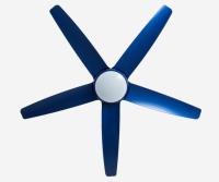 China Blue 56 Inch Modern DC Motor Ceiling Fan remote control With Light for sale