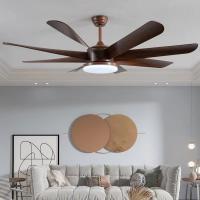 China ECO 60In LED Warehouse Industrial Fan Commercial Ceiling Fans For Warehouses for sale