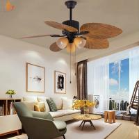 China ABS Flower Design Ceiling Fan 52 Inch European Style Ceiling Fans for sale