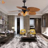 China ABS Flower Design Ceiling Fan 52 Inch European Style Ceiling Fans for sale