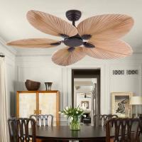China 52In Hotel ABS Ceiling Fan European Style Ceiling Fans With Remote Control for sale
