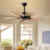 China 52In Hotel ABS Ceiling Fan European Style Ceiling Fans With Remote Control for sale