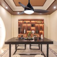 China Modern 36In Smart Ceiling Fan Low Noise With Remote Control for sale