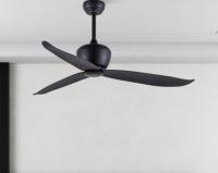 China 52In Retro Americana Ceiling Fan 52 Flush Mount Ceiling Fan With Light for sale