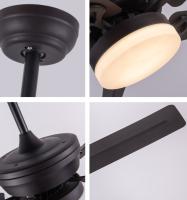 China 52In European Ceiling Fans With Lights ECO Five Blade Ceiling Fan for sale