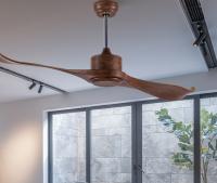 China Indoor Retro 52 In European Ceiling Fans ABS Remote Control For Living Room for sale