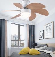 China Energy Saving Pull Switch Ceiling Fan 36 Inch AC Motor For Bedroom for sale