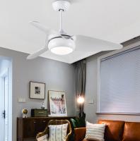 China ABS Blades 42 Ceiling Fan With Light Energy Saving For Bedroom for sale