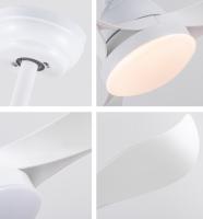 China 42 Inch Bathroom Ceiling Fan With Light And ABS Blades for sale