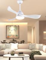 China 42 Inch Bathroom Ceiling Fan With Light And ABS Blades for sale