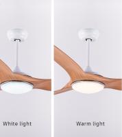 China 3 Blades Hunter 52 Ceiling Fan Modern LED Ceiling Fan Low Noise for sale