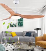 China 3 Blades Hunter 52 Ceiling Fan Modern LED Ceiling Fan Low Noise for sale