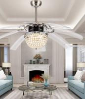 China Modern 48 Inch 8 PC Blades High Quality AC Motor LED Ceiling Fan for sale