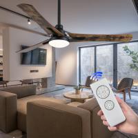 China 3 Blades Ceiling Fan With Light 52 Inch Americana Ceiling Fan for sale