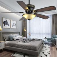 China Metal Plywood American Ceiling Fans Plywood 52in Ceiling Fan With Light for sale