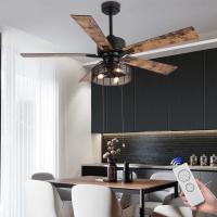 China Plywood 52 American Ceiling Fans 5 Blades AC Ceiling Fan for sale