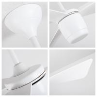 China 3 ABS Blades DC Ceiling Fan 52 Inch With Light Americana Ceiling Fan for sale