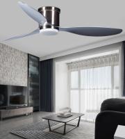China ABS Blades 52Inch Quiet Ceiling Fan For Bedroom Remote Control for sale