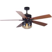 China Plywood Blades 52 Inch American Ceiling Fans For Bedroom With Light for sale