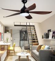 China Bedroom Modern LED Ceiling Fan 3 Blades 52 Ceiling Fan Light for sale