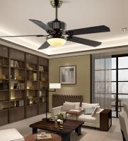 China Plywood Ceiling Fan 52 Inch With Light Contemporary Ceiling Fans With Led Lights for sale