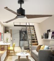 China ECO 52In ABS Americana Ceiling Fan Modern For Living Room for sale