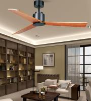 China 52 Casa Delta Wing Ceiling Fan With Real Wood Blades Low Noise for sale