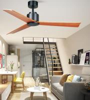 China 52 Casa Delta Wing Ceiling Fan With Real Wood Blades Low Noise for sale