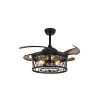 China 52 Inch High quality Smart Ceiling Fan DC Motor With Light Bedroom Comfortable for sale