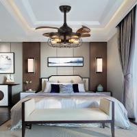China Bedroom Comfortable E27 52 Inch High Quality Smart Ceiling Fan DC Motor With Light for sale