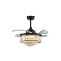 China Low Noise 52 Inch Bedroom Comfortable Ceiling Fan DC Motor With Light for sale