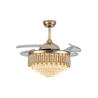 China Retractable Fan Chandelier 52 Inch Fan With Retractable Blades for sale