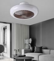 China Flush Folding Ceiling Fan With Light Modern Bladeless Ceiling Fan for sale