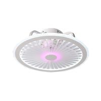 China ECO Led Bladeless Ceiling Fan Dimming Chandelier Bladeless Ceiling Fan for sale