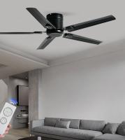 China ECO 52 Inch 5 Blade Ceiling Fan With Light For Living Rooms for sale