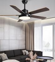 China 52 Inch Ceiling Fan With Light Modern LED Ceiling Fan 5 ABS Blades for sale