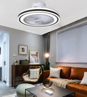 China 42inch Hanging Ceiling Fan With Light Retractable Fan Chandelier for sale