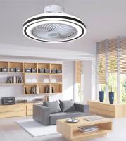 China 42inch Hanging Ceiling Fan With Light Retractable Fan Chandelier for sale