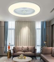 China Dimming Hanging Ceiling Fan With Light 42in Bladeless Fan Ceiling for sale