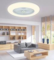 China Dimming Hanging Ceiling Fan With Light 42in Bladeless Fan Ceiling for sale