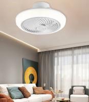 China ECO Enclose Fan Ceiling Chandelier Bladeless Ceiling Fan For Kitchen for sale