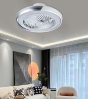 China 42 Inches Quiet Ceiling Chandelier With Fan Three ABS Blades for sale
