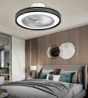 China Enclose Hanging Ceiling Fan With Light 42in Chandelier To Ceiling Fan for sale
