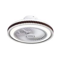 China 42 Bladeless Ceiling Fan With Light Flush Mount Chandelier Fan for sale