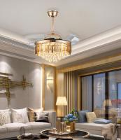 China 3 ABS Blades Folding Ceiling Fan With Light 42 Inch Foldable Blade Fan for sale