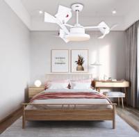 China ECO Chandelier Bathroom Ceiling Fan With Light Household Use for sale