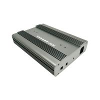 China Custom Aluminum Enclosures for Audio & Industrial Amplifiers - 6063-T5/T6 Alloy with ±0.1mm Tolerance for sale
